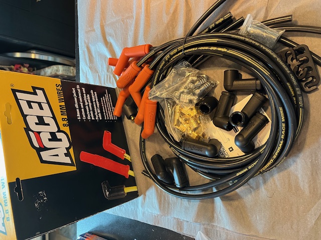 ACC7005 ACCEL 8.8 MM SPARK PLUG WIRES - 300+ FERRO-SPIRAL RACE WIRE SET ...